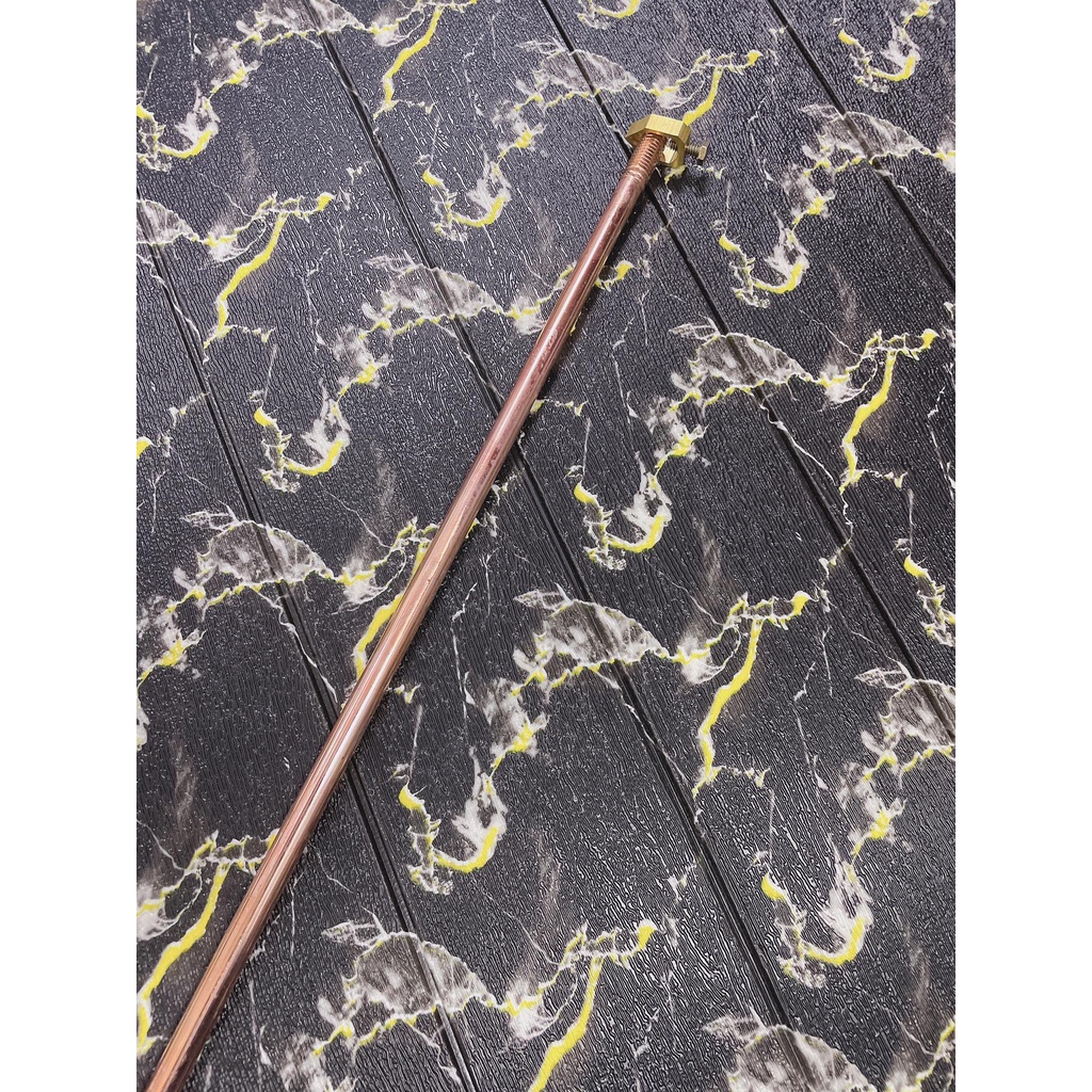 full set earth copper rod with connector and db box earth green cable ...