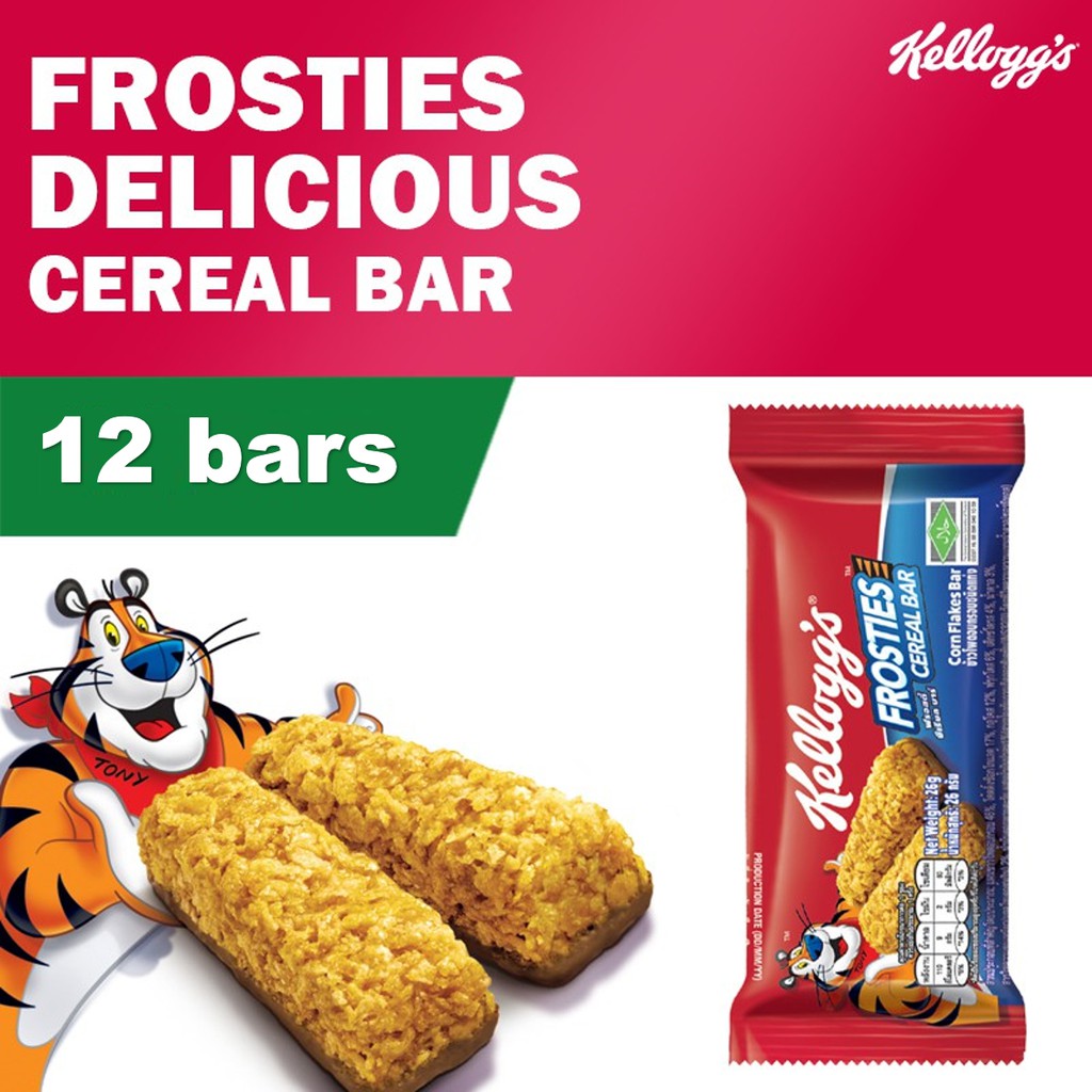[CLEARANCE PROMO] Kellogg’s Cereal Bar (12 bars x 23 / 26g) | Shopee ...