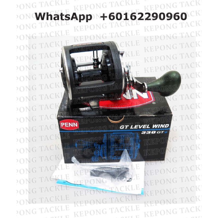 PENN fishing reel GT LEVEL WIND 330 GT2 Saltwater Right handle Reel ...