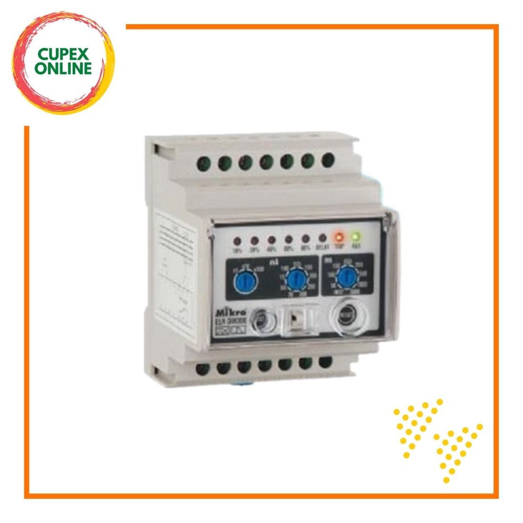 MIKRO DIN300 Din Rail Earth Leakage Relay 50Hz (cupex) | Shopee Malaysia