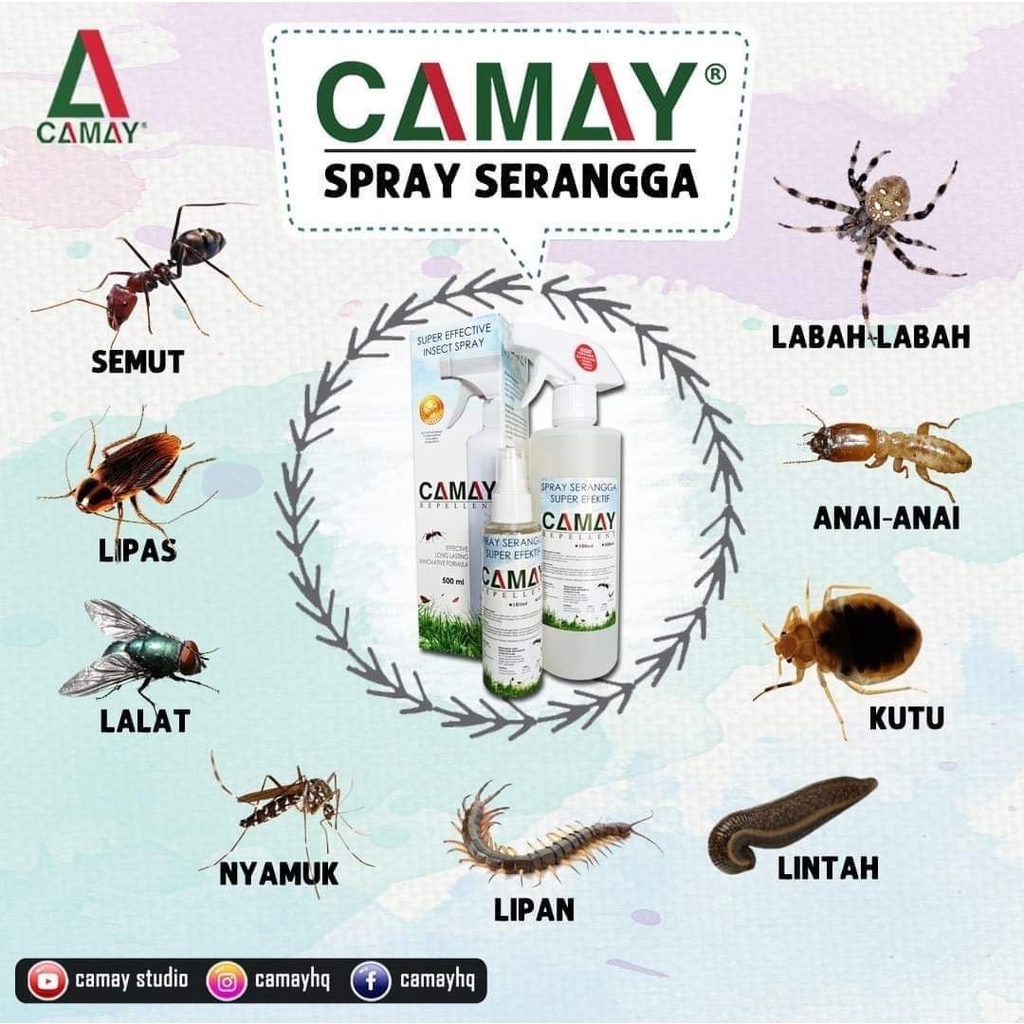 HOT ITEM SPRAY PEPIJAT | UBAT PIJAT HAMA TILAM | BEDBUGS | BED BUG ...