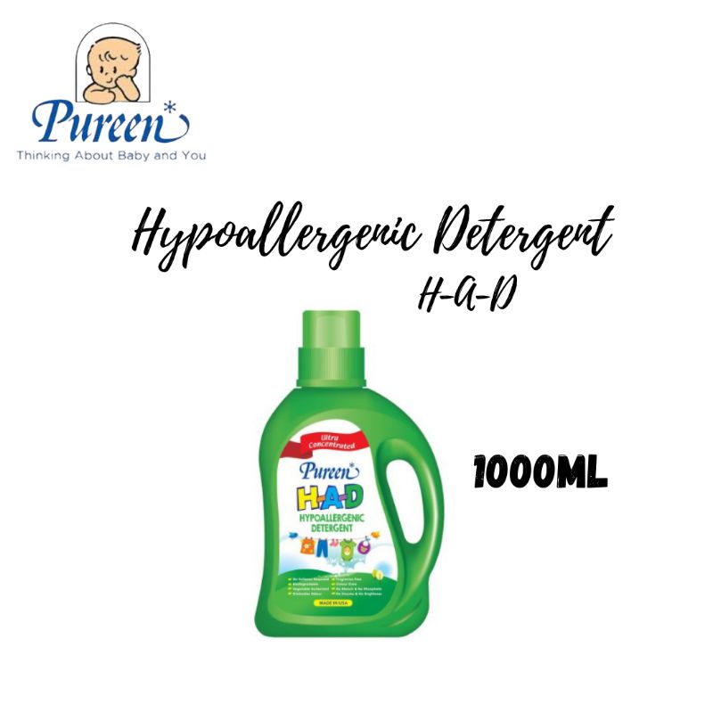 [ Ready Stock ] PUREEN H-A-D Hypoallergenic Detergent Liquid ( 1000ml ...