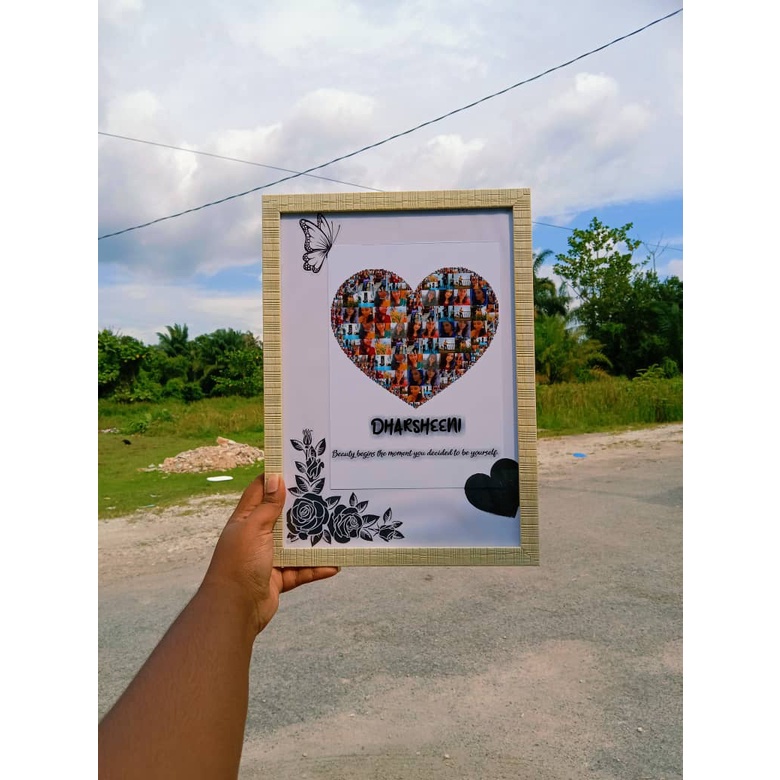Photo Frame A4 Size (Customised) | Shopee Malaysia
