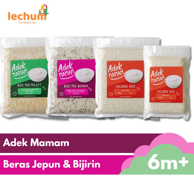 ADEK MAMAM Baby Food Baby Porridge Beras Jepun & Bijirin Millet ...