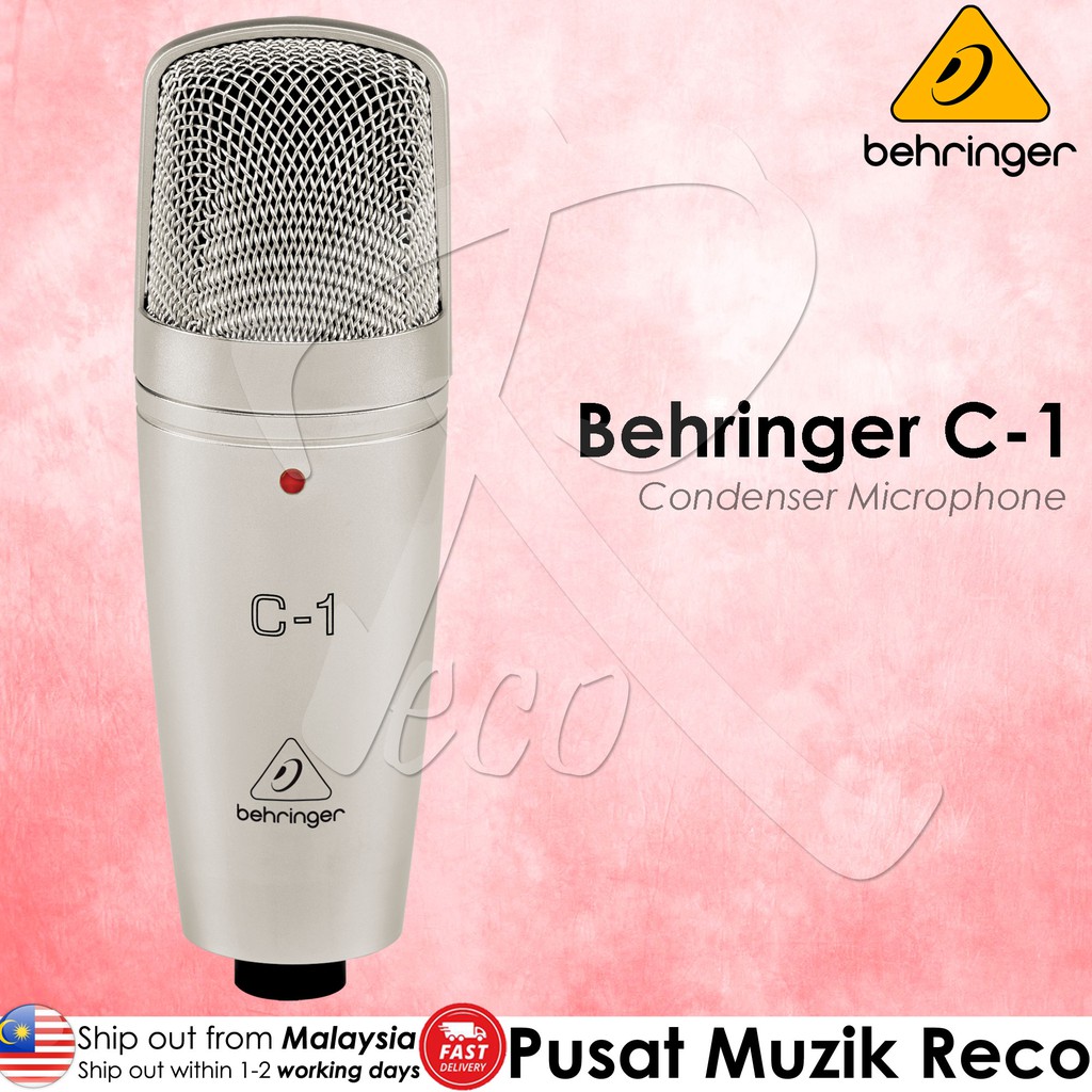 Behringer C-1 Studio Condenser Mic Recording Condenser Microphone C1 C ...