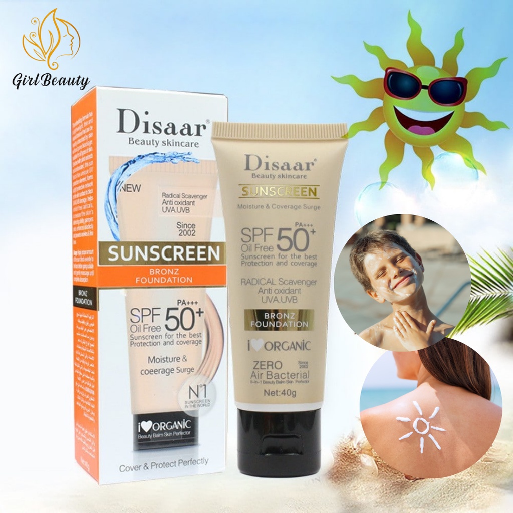 DISAAR SUNSCREEN WHITENING & PROTECTION CREAM OIL CONTROL SUN CREAM ...
