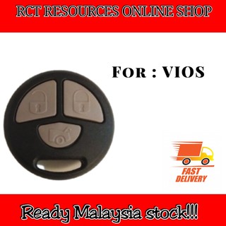 TOYOTA VIOS/ALTIS REMOTE (3 BUTTON) Replacement remote | Shopee Malaysia