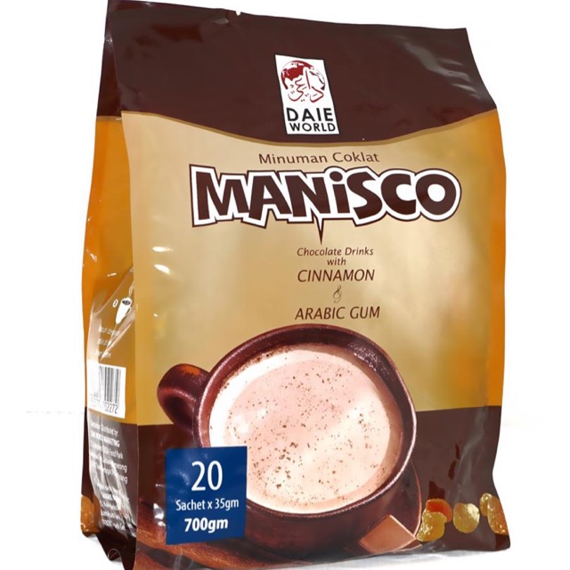 MANISCO CHOCOLATE DRINKS (kayu manis + gam arabic) | Shopee Malaysia