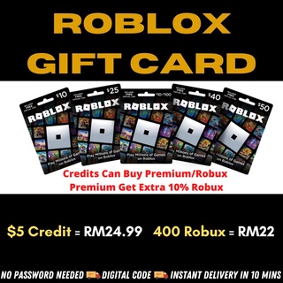 roblox card - Prices and Promotions - Mar 2022 | Shopee Malaysia
