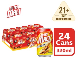 Nutrimalt Non-Alcoholic Malt Beverage Can (320ml x 24) | Shopee Malaysia