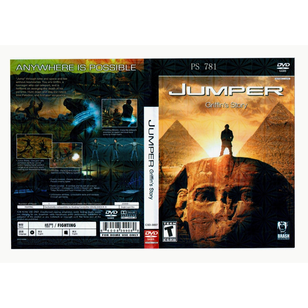 PS2 GAME COLLECTION JUMPER (CD Version) | Shopee Malaysia