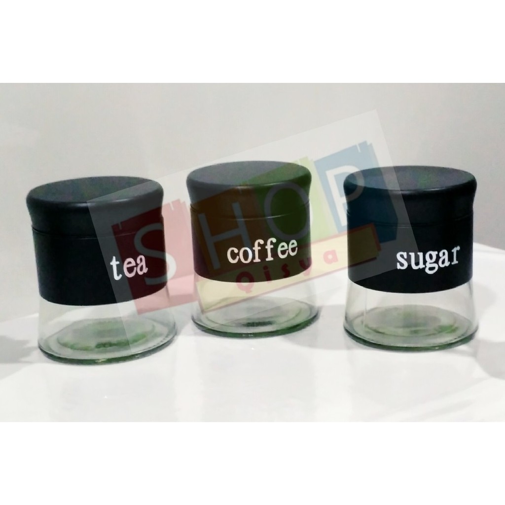 Glass jar ( 3 pcs - set ) | Shopee Malaysia
