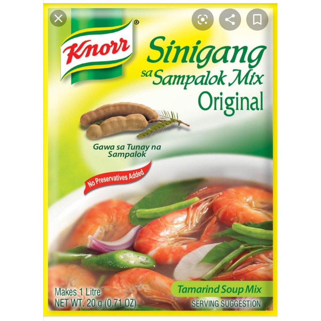 Knorr Sinigang Mix powder | Shopee Malaysia