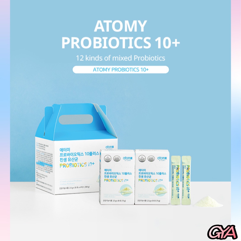 [ATOMY] Probiotics 10 plus 2.5g x 30 sachets | Shopee Malaysia
