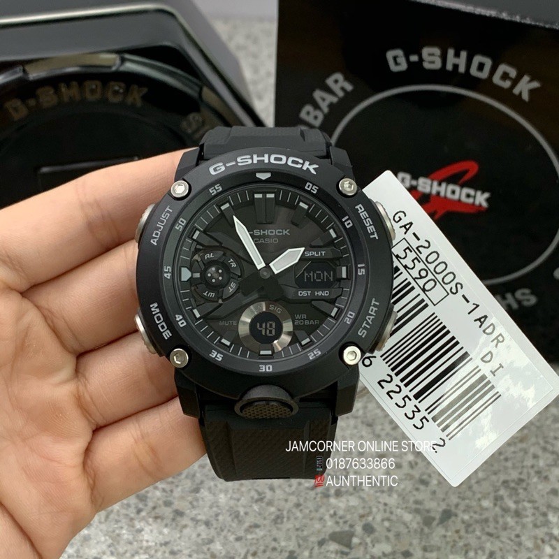 100% ORIGINAL CASIO G-SHOCK GA-2000S-1A aka POLIS EVO 2 BLACK COLOR ...