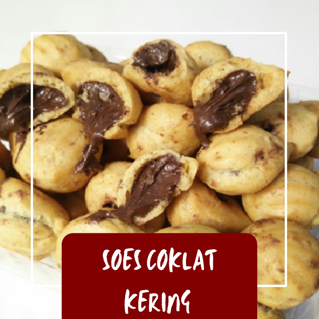Dry Chocolate Soes / Dry Chocolate Soes / Sus / Snack Kiloan Chocolate ...