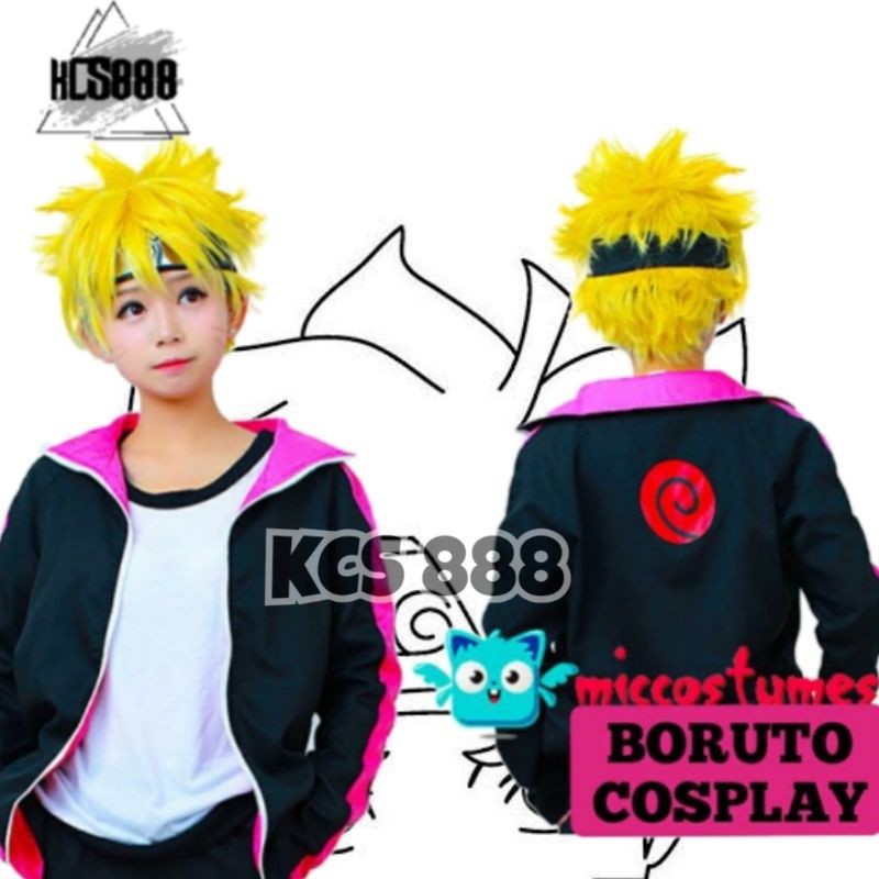 JACKET ANIME BORUTO STYLE COSPLAY NARUTO NEXT GENERATION | Shopee Malaysia