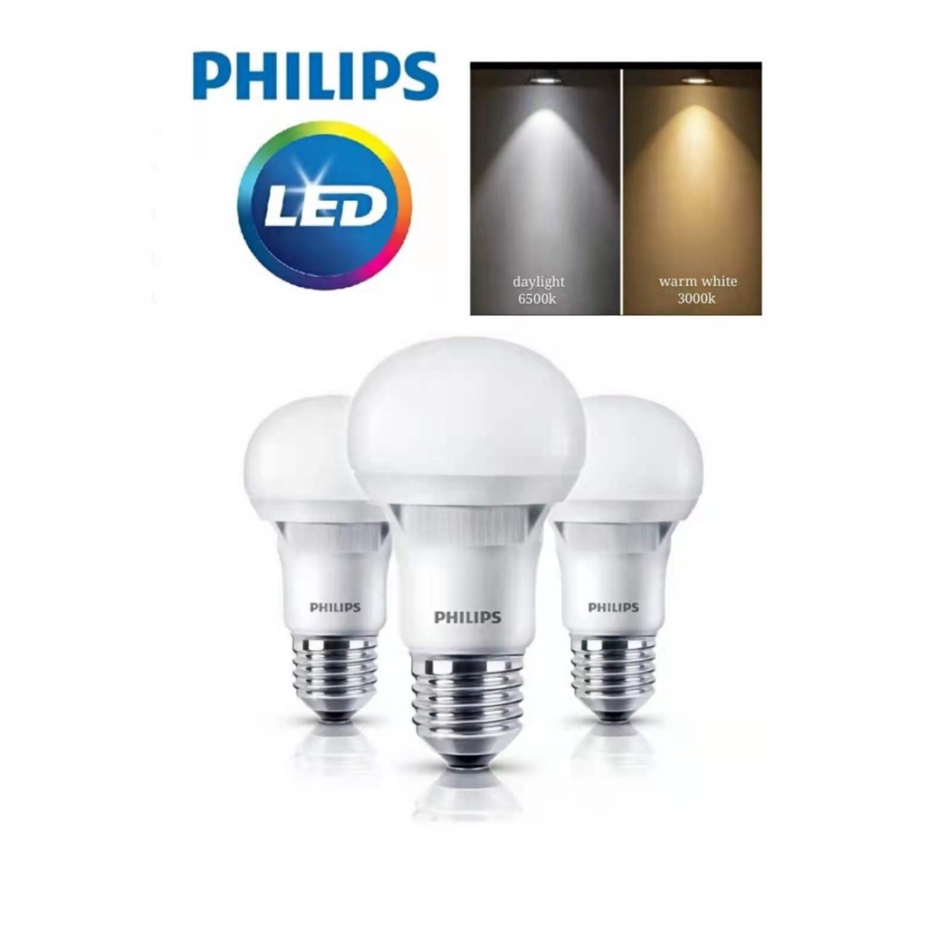 PHILIPS Essential LED bulb 5W/7W/9W/12W E27 220-240V Daylight(6500K ...