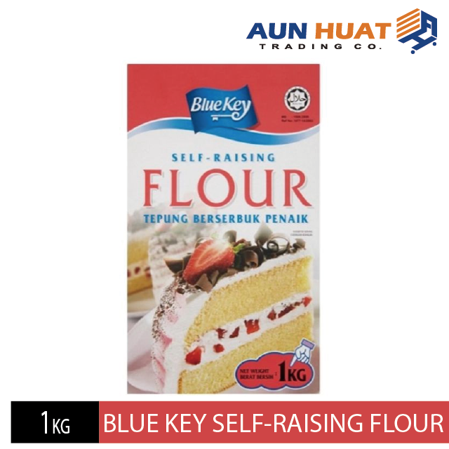 BlueKey Self-Raising Flour 1kg / Tepung Berserbuk Penaik BlueKey 1kg ...