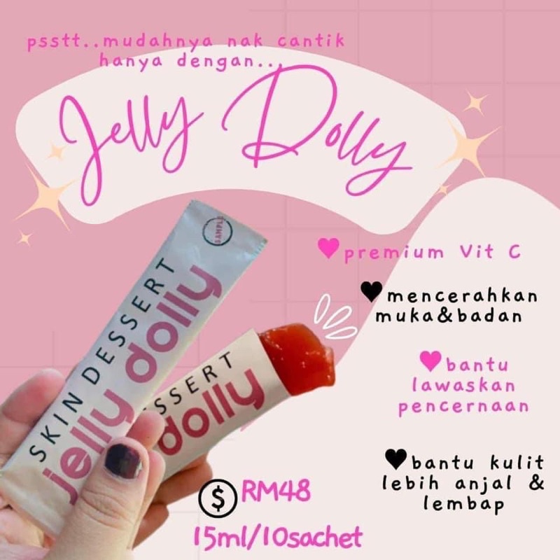JELLY DOLLY BY SKIN DESSERT UNTUK PUTIH ( RELEASE 21/4) | Shopee Malaysia