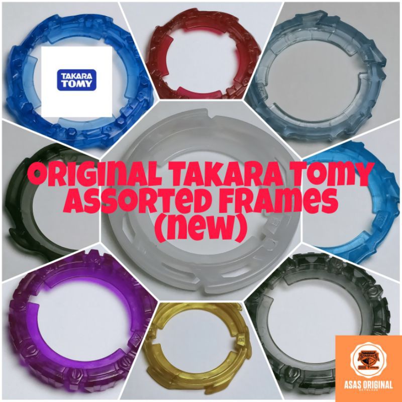 BEYBLADE FRAME ORIGINAL TAKARA TOMY ASSORTED FRAME LOOSE PARTS | Shopee ...