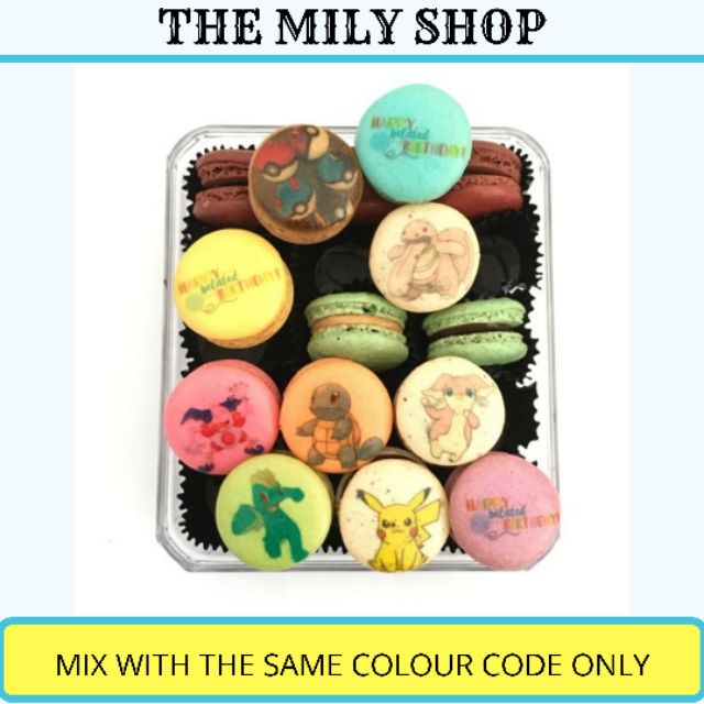 [READY STOCK] CUSTOM MADE MACARONS POKEMON THEME | Shopee Malaysia
