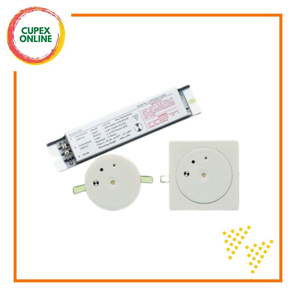 ECONLITE LP-113 LED EMERGENCY POWER PACK 1X3W (cupex) | Shopee Malaysia