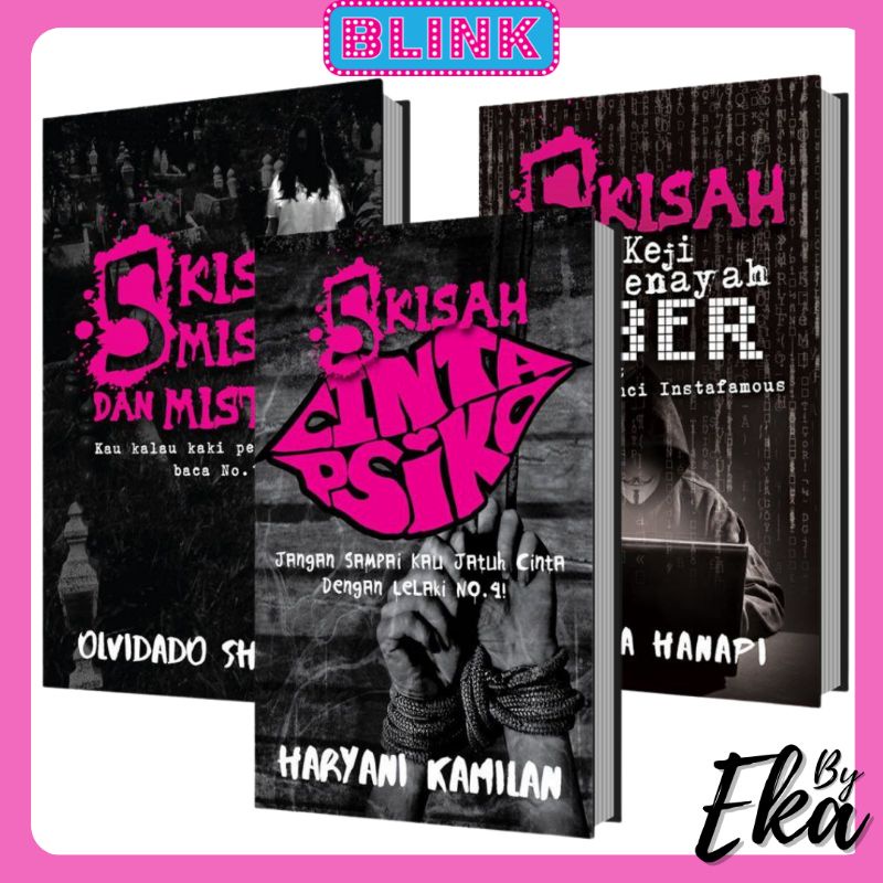 Novel Remaja Dewasa | 5 Kisah Keji Jenayah Siber | 5 Kisah Cinta Psiko ...