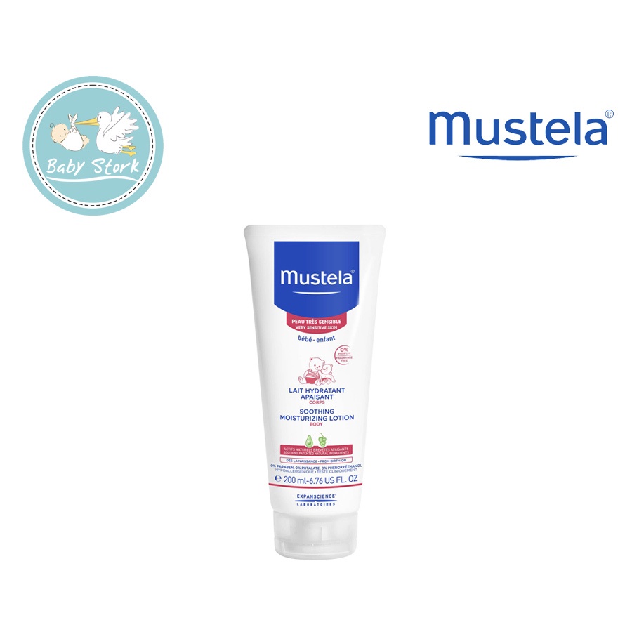 Mustela Soothing Moisturizing Lotion - 200ml | Shopee Malaysia