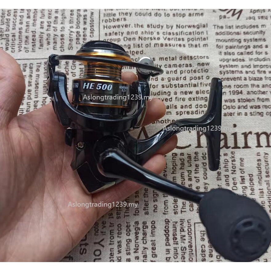 HE500 mini fishing reel 500 size small spinning reel shrimp bass Best ...