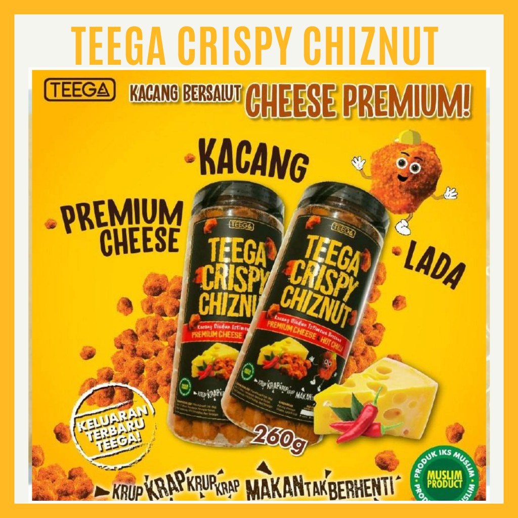 TEEGA CRISPY CHIZNUT | Shopee Malaysia