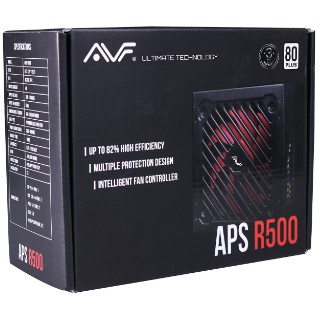 AVF 500W 80Plus APS-R500 ATX Power Supply Unit | Shopee Malaysia