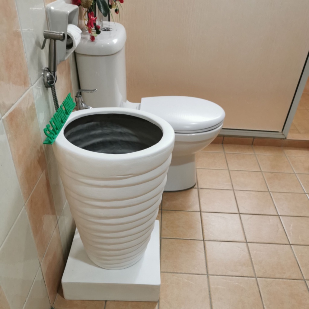 Tempayan TP4 FP11L Premium Fiberglass Tangki Simpanan Air Bathtub Tong ...