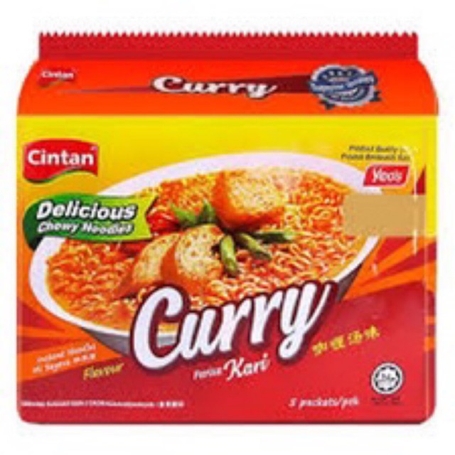 Cintan Instant Noodles Curry Flavor 76gx5 | Shopee Malaysia