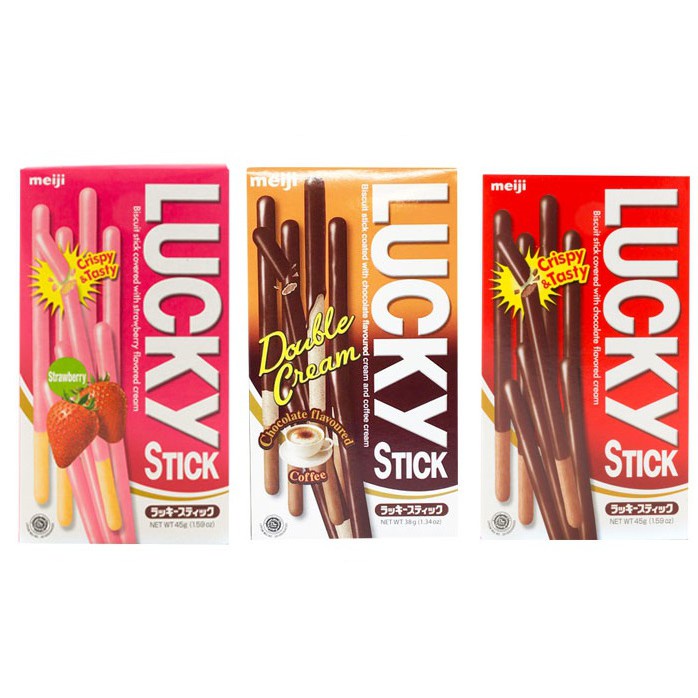 Meiji Lucky Stick Biscuit 45g | Shopee Malaysia