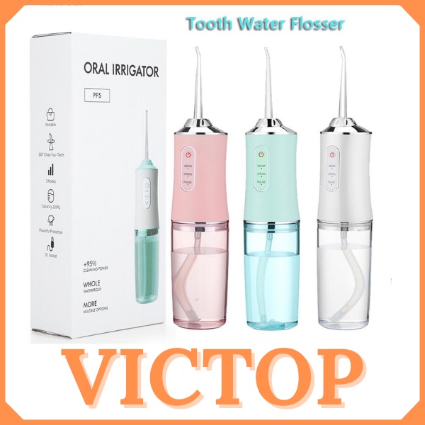 Pembersih Karang Gigi Water Flosser Dental Teeth Flosser Super Oral ...