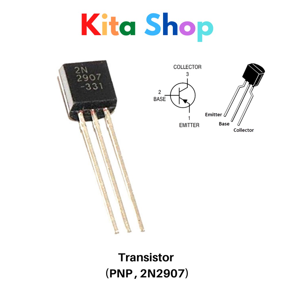 Transistor (PNP, 2N2907) | Shopee Malaysia