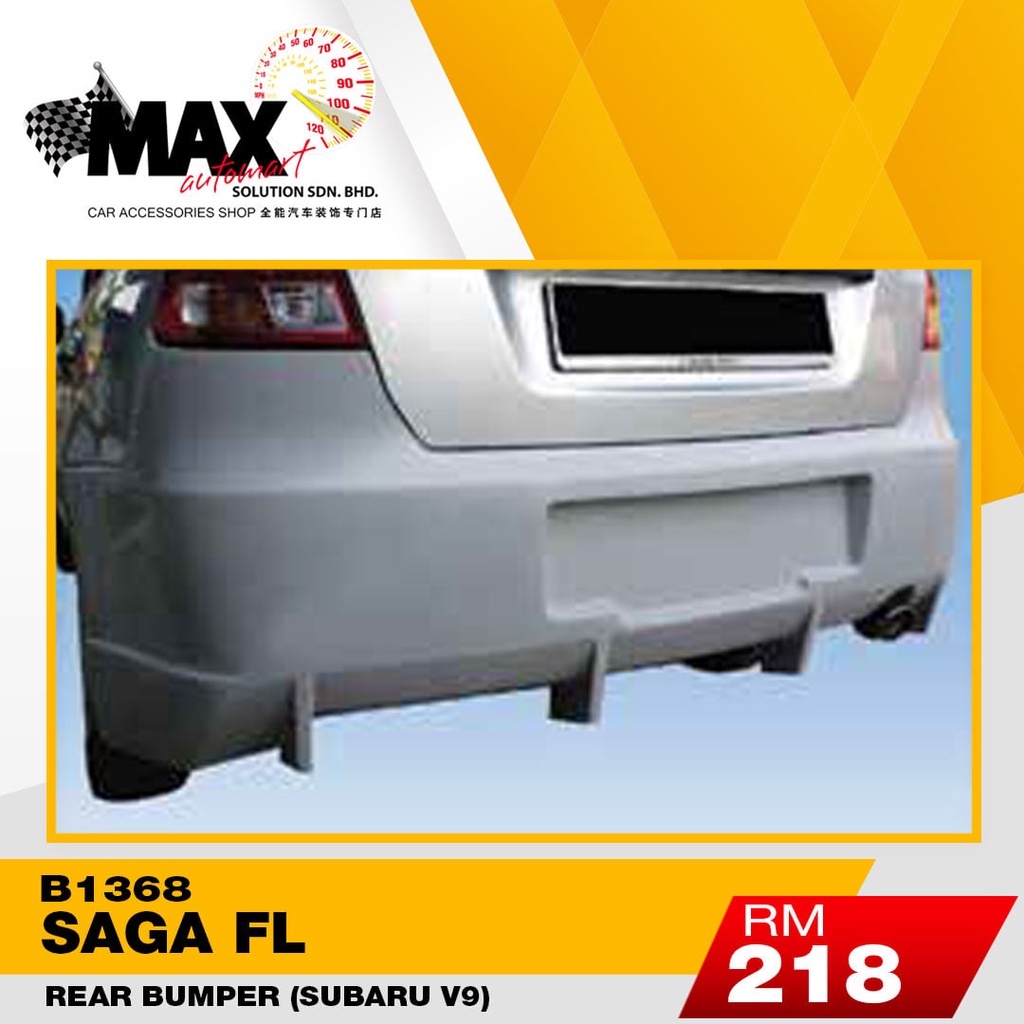 PROTON SAGA FL B1368 REAR BUMPER SUBARU V9 | Shopee Malaysia
