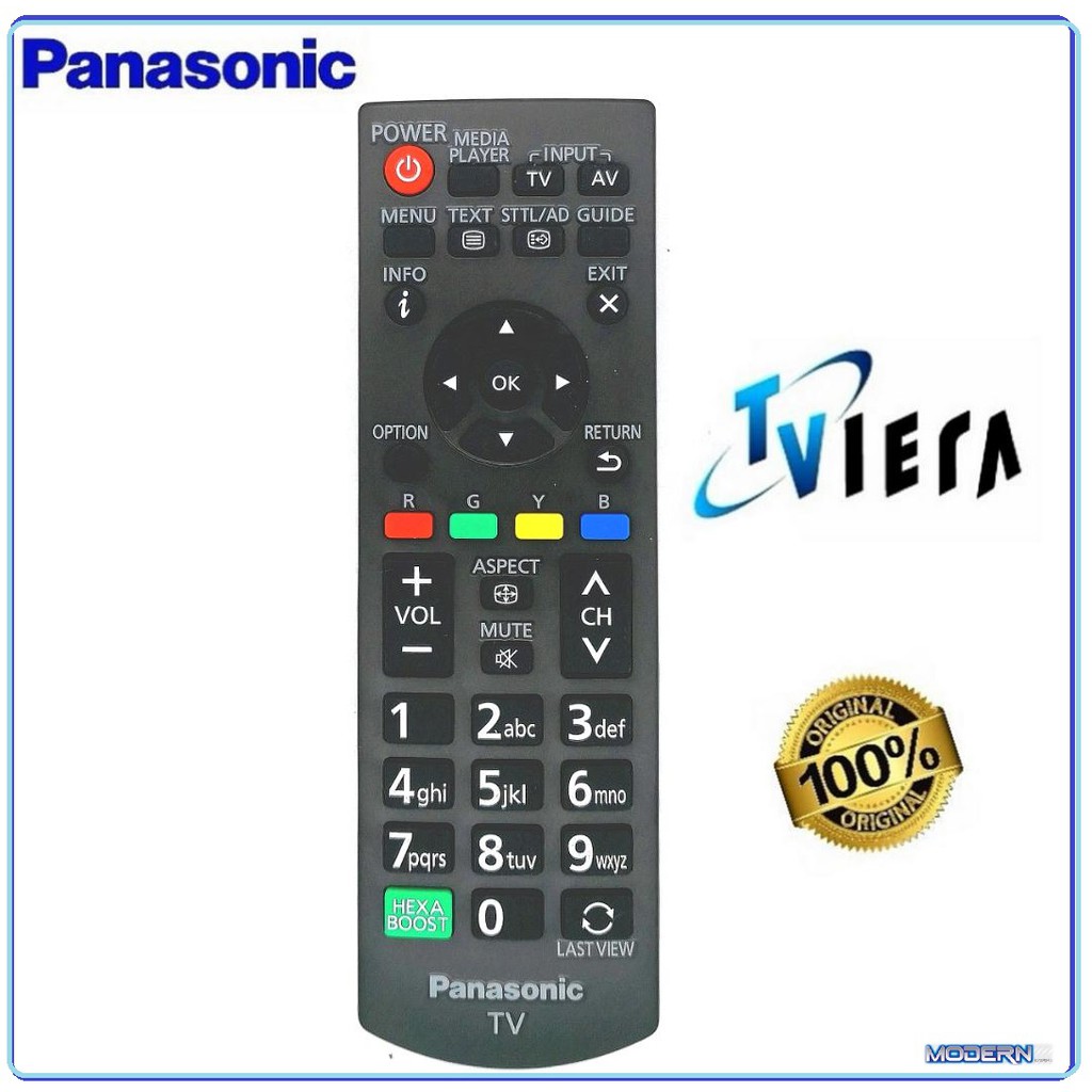 Panasonic LED TV Remote Control (Original) | Shopee Malaysia