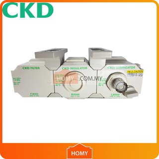 CKD C3000-8 FRL Integrated Air Filter Regulator and Lubricator 1/4 ...