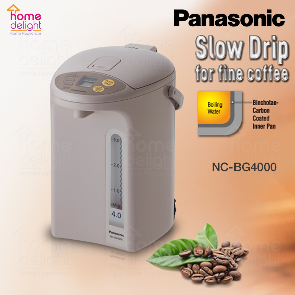 Panasonic NC-BG4000 Thermo Pot 4L Binchotan [NC-BG4000CSK] | Shopee Malaysia
