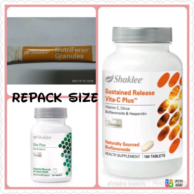Shaklee vitamin C plus / zinc calcium / Nutriferon Granule (30 / 60 ...