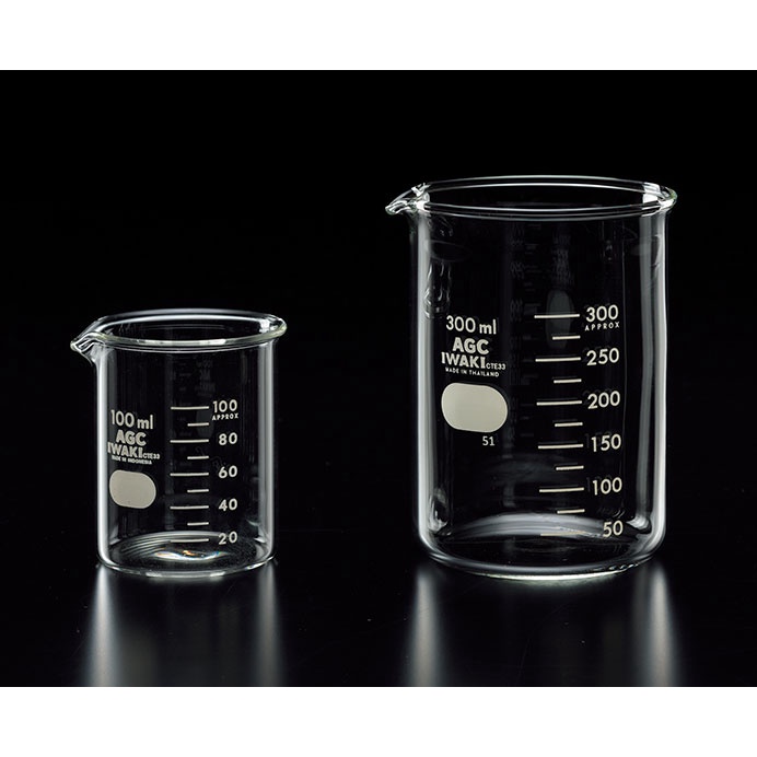 IWAKI Glass Beaker Low Form | Shopee Malaysia