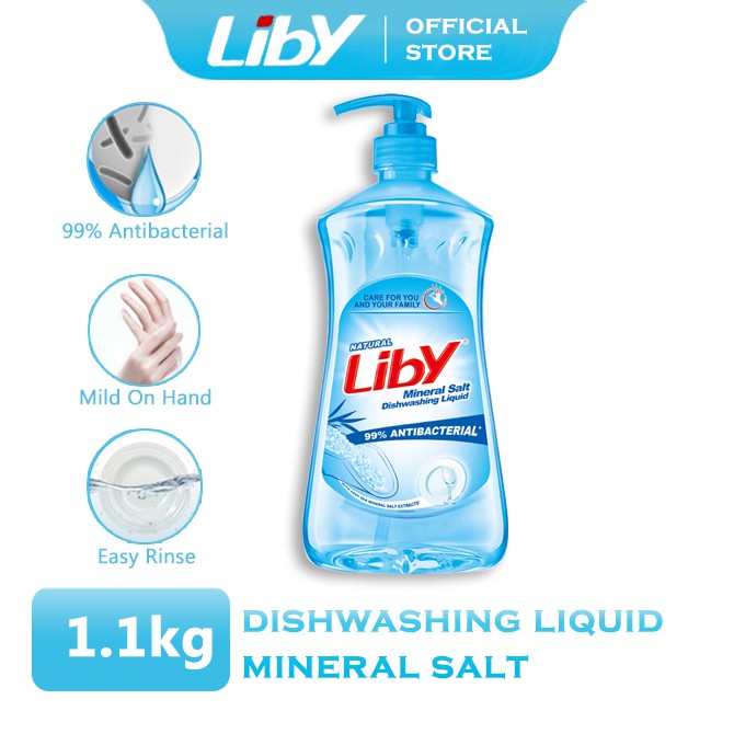 Liby Mineral Salt Extract User Friendly Dishwashing Liquid With ...