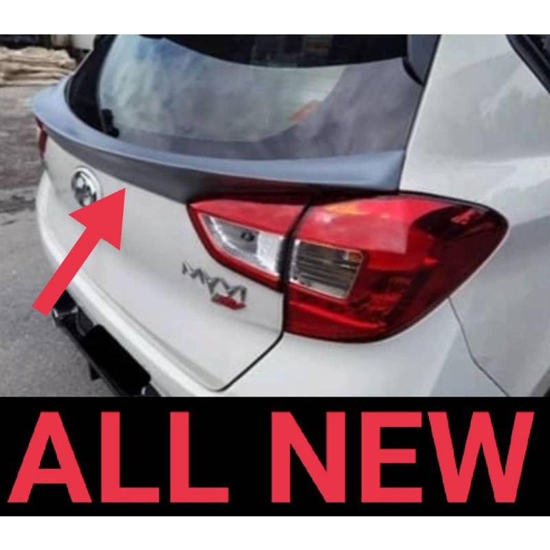 Myvi gen3 facelift rear spoiler myvi 2022 facelift rear spoiler myvi ...