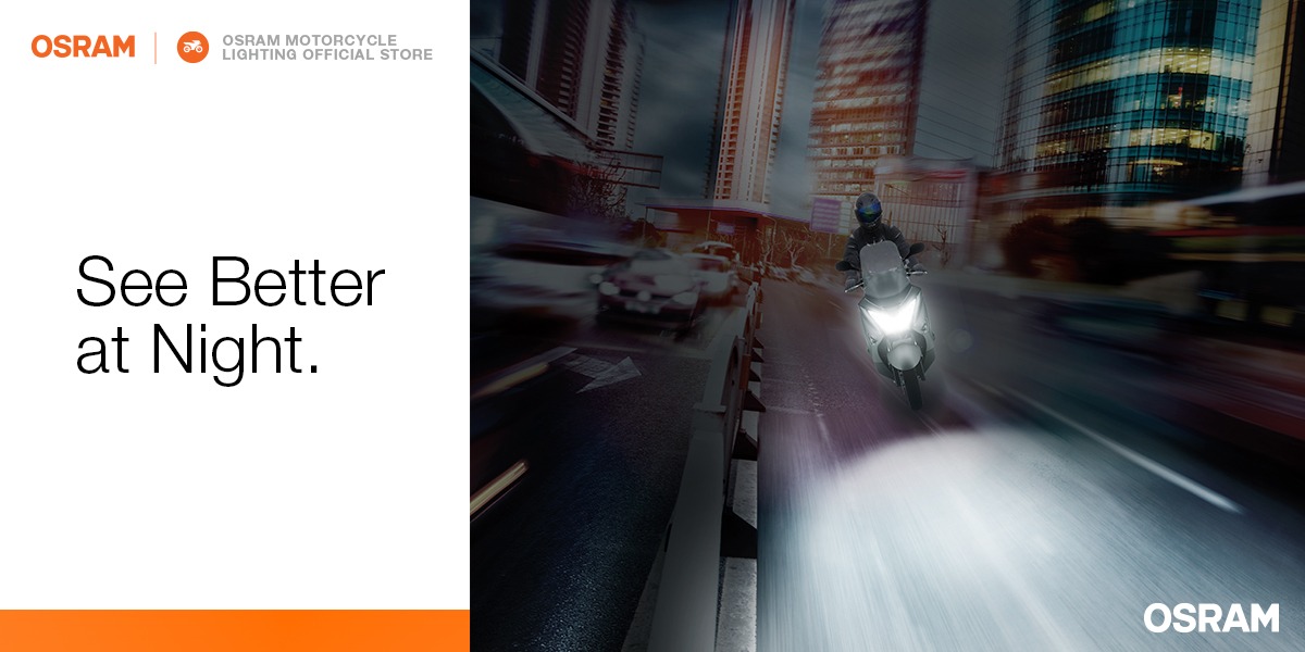 OSRAM Motorcycle Lighting Official Online, October 2022 | Shopee Malaysia