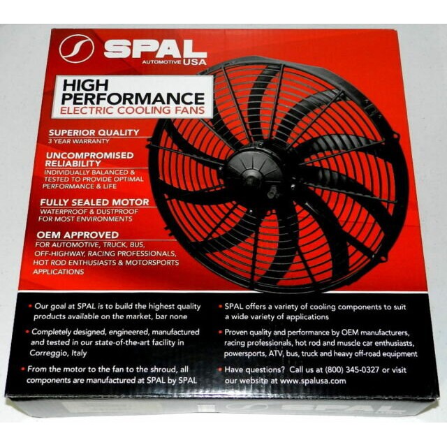 SPAL Performance Electric Fan ( Original made in Italy ) | Shopee Malaysia