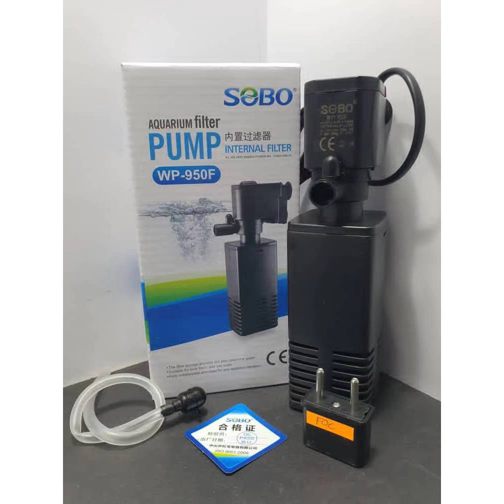 **READY STOCK** SOBO AQUARIUM FILTER PUMP WP-950F ( INTERNAL FILTER ) | Shopee Malaysia