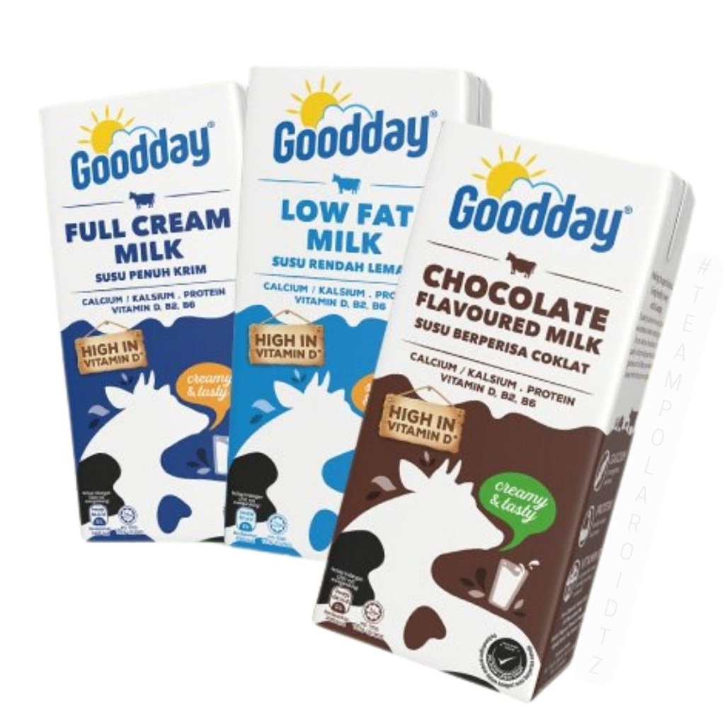 Goodday Assorted UHT Milk 200 ml Chocolate Milk Fresh Milk Flavoured ...