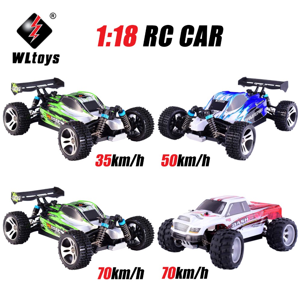 WLtoys RC Car 1/18 Scale RTR Design A959-B A959 959-A RC Car 1:18 2 ...
